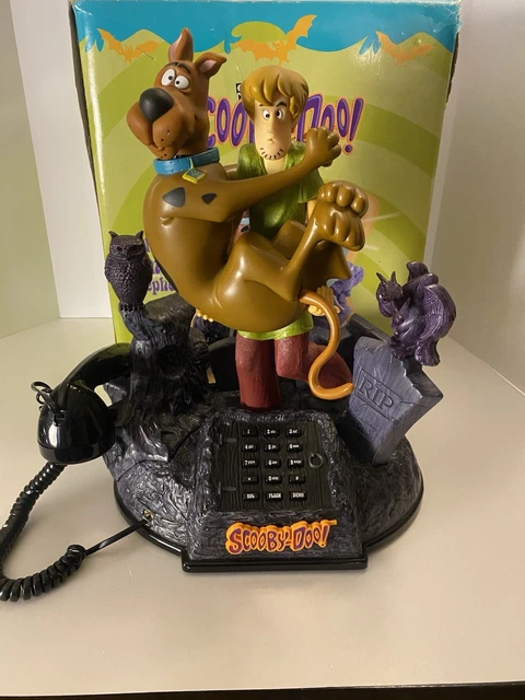 CARTOON NETWORK SCOOBY-DOO & Shaggy Telemania Vintage Telephone Working ...