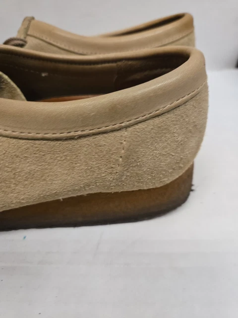 CLARKS ORIGINALS WALLABEE Suede Moc Toe Shoes Men Size 7M £24.44 ...