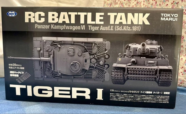 TOKYO MARUI RC Battle Tank Tiger I German Heavy Tank 1/24 £393.74 ...
