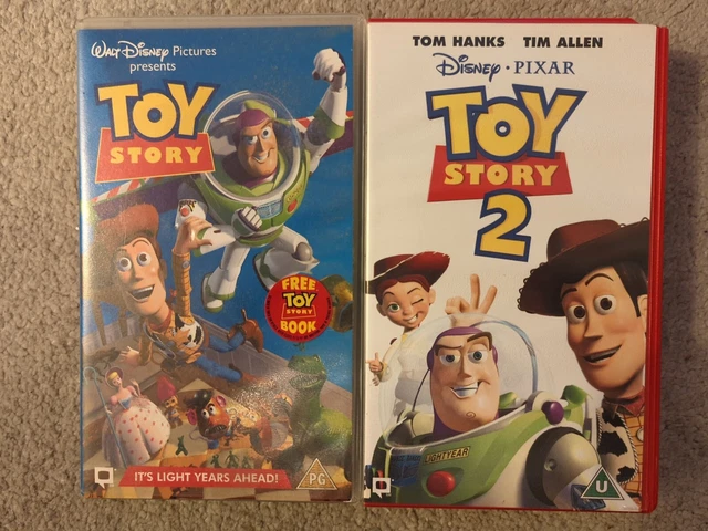 TOY STORY 1 & 2 Bundle (VHS) Video Disney Pixar £4.99 - PicClick UK
