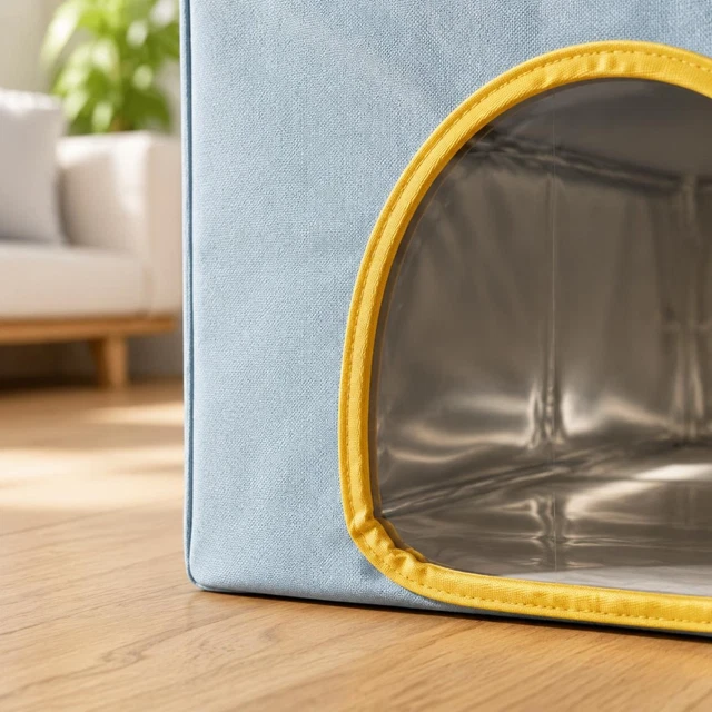 ICE PET HOUSE Enclosed Cooling Feline House Insulated for Cats, Small ...