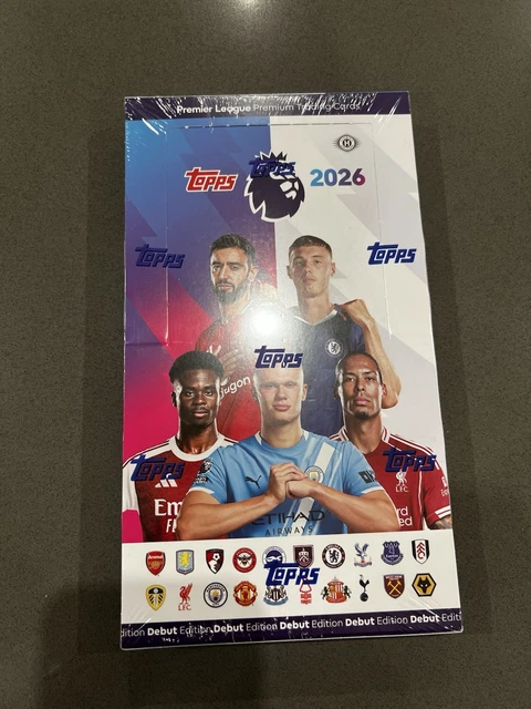 TOPPS 2026 HOBBY box -Premier League Premium Trading Cards £312.68 ...