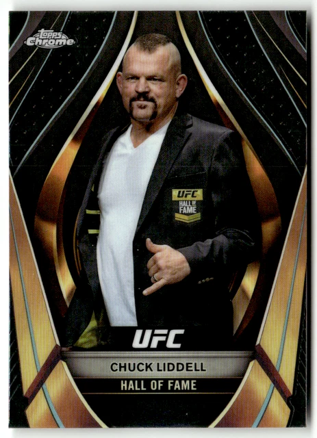 TOPPS CHROME 2024 UFC No. EMB-10 Chuck Liddell Salón de la Fama EUR 2 ...
