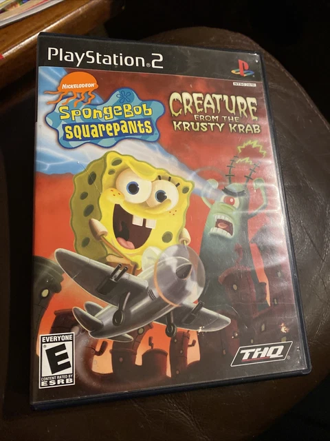 SPONGEBOB SQUAREPANTS CREATURE From The Krusty Krab PlayStation 2 No ...