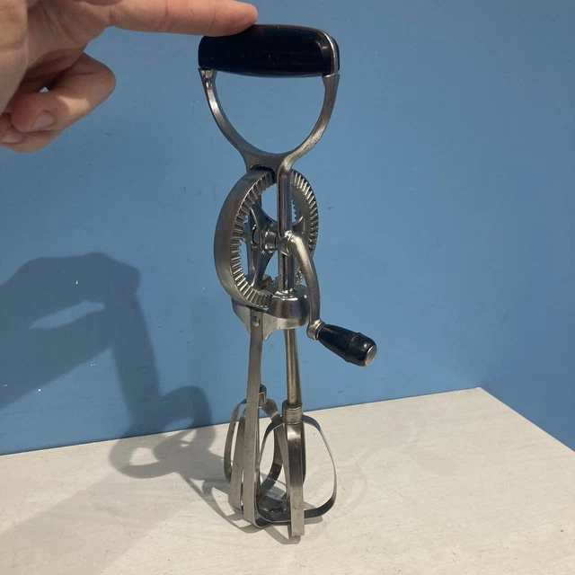 VINTAGE PRESTIGE HAND Whisk 1950’s Made In England Stainless Steel ...