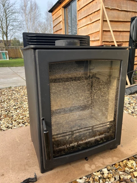 PARKRAY ASPECT 5 Wood Burning Stove with optional heat shield £516.72 ...