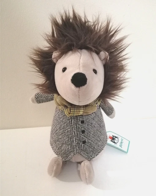 JELLYCAT RIVERSIDE RAMBLER Hedgehog Plush Stuffed Animal Soft Toy Tweed ...