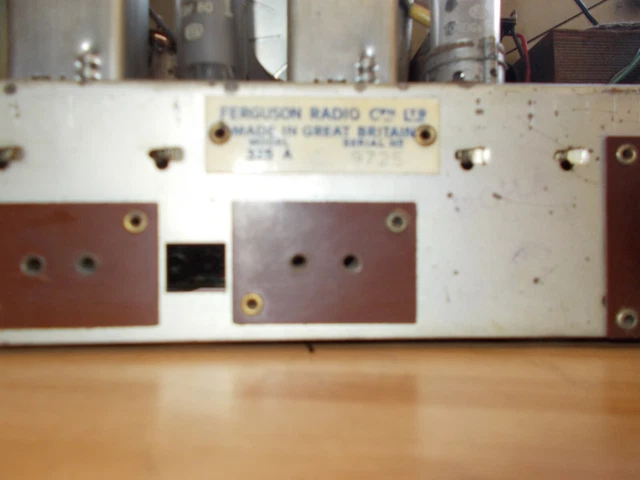 VINTAGE FERGUSON RADIO Chassis. Mod 325A. Fully Working. £37.12 ...