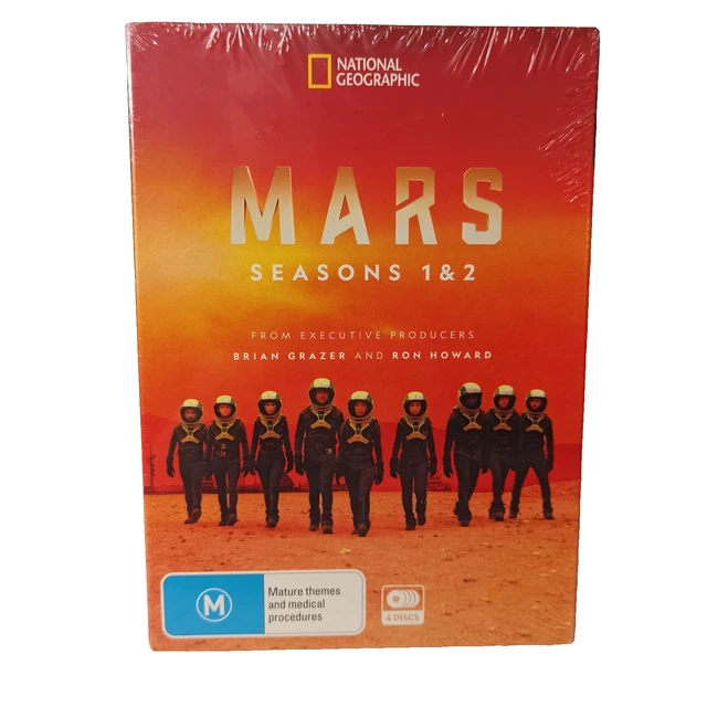 MARS SEASON 1 2 DVD Documentary Space Travel Exploration Region 4 Brand ...