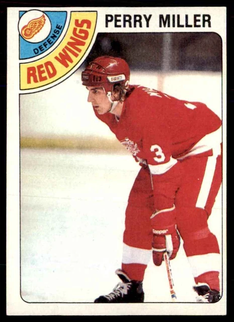 1978-79 TOPPS CARTES de hockey Perry Miller, Detroit Red Wings #16 EUR ...