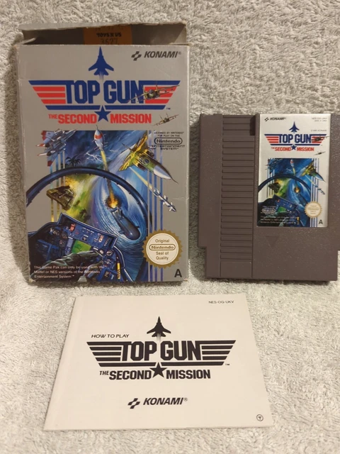 NINTENDO NES GAME Top Gun: The Second Mission, PAL A Retro, Videogioco ...