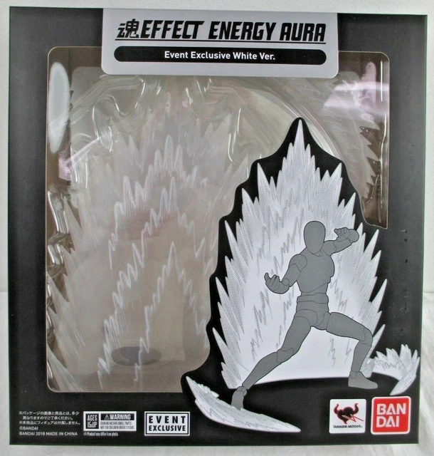 DRAGON BALL EFFECT Energy Aura Event Exclusive 2018 Blanc Ver Bandai ...