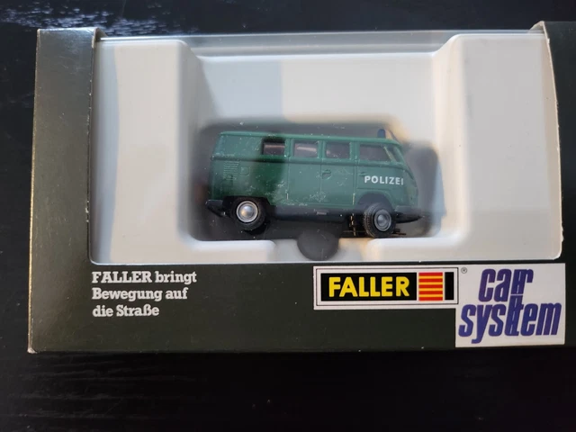 CAR SYSTEM FALLER H0 VW Polizei-Bulli EUR 99,00 - PicClick DE