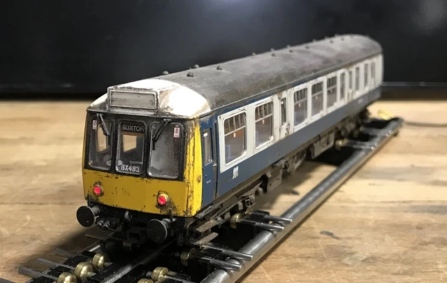 BACHMANN OO GAUGE 32-910 Class 108 3-Car DMU Weathered BR Blue/Grey ...