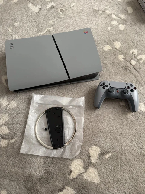 PS5 SLIM DIGITAL Grey Console PlayStation 5 Slimline - Custom 30th ...