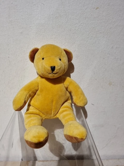 JELLYCAT LONDON MINI small teddy Bear Soft Toy Plush yellow Velvet Gift ...