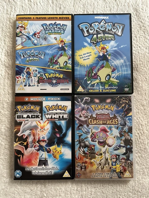POKÉMON DVD BUNDLE X 4 Childrens Animated Family Action Free P&P (3) £9 ...