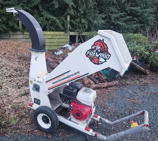 FOXWOOD C90 PRO chipper shredder gx390 timberwolf, greenmech, forst ...