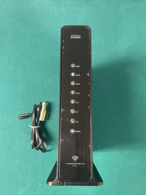 CISCO COMCAST BUSINESS Cable Model Dual-Band WiFi Modem DPC3941B ...