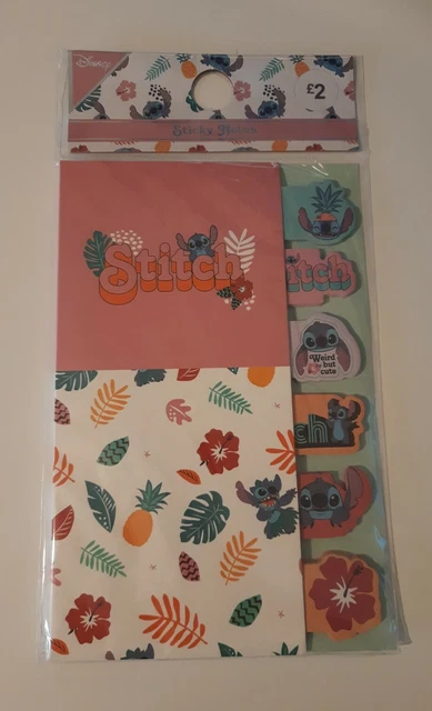 PRIMARK DISNEY LILO & Stitch Sticky Note Pad Reminder Stationary ...