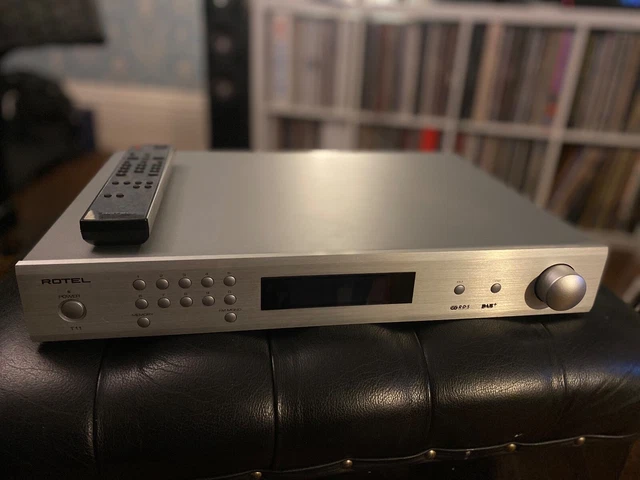 ROTEL T11 DAB/FM Tuner - Silver, very good condition, remote, Original ...