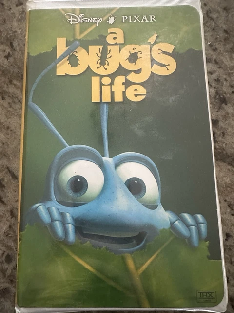 DISNEY’S PIXAR “A Bugs Life” Movie (VHS, 1999) Rated G Video In ...