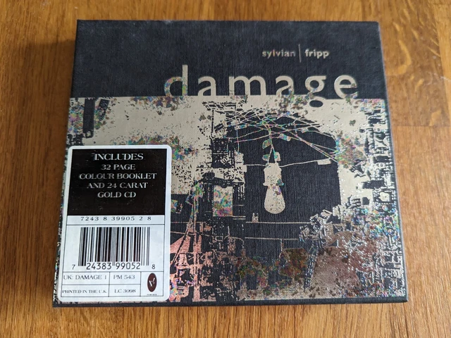 RARE DAVID SYLVIAN & Robert Fripp - Damage 24k gold CD in slipcase with booklet £25.00 - PicClick UK