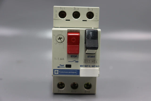 TELEMECANIQUE GV2-M06 1-1.6A Motore Circuito Breaker GV2M06 021085 ...