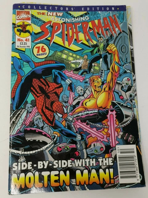 VINTAGE MARVEL SPIDER-MAN No.41 Comic Collectors Edition £17.99 - PicClick UK