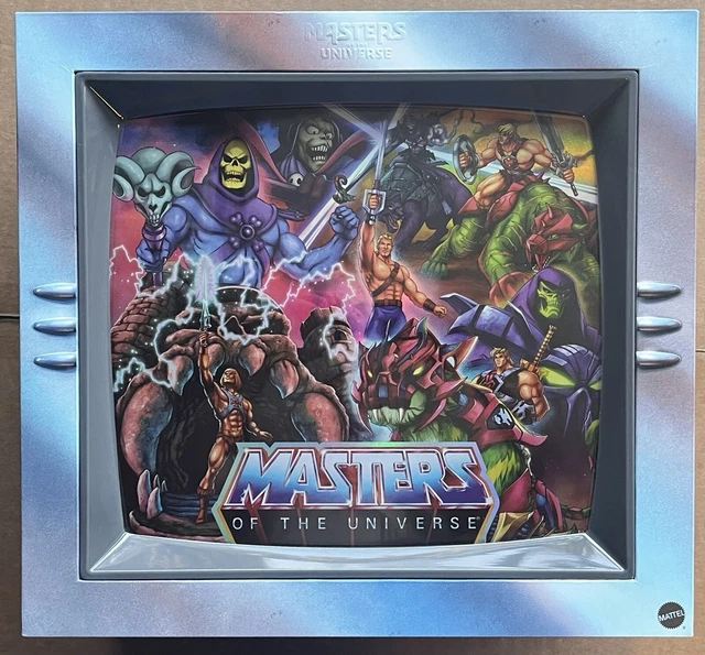 MASTERS OF THE Universe Origins He-Man 40th Anniversary 4-Pack BOX ...