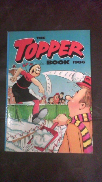 VINTAGE COMIC BOOK Annual “The Topper Book 1986” – 30 Years Old!!! £9.50 - PicClick UK