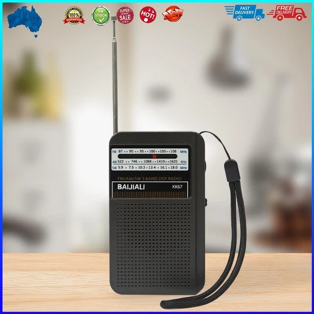 DIGITAL RADIO DUAL Band Pocket Pointer Radio SW/AM/FM LCD Display (KK67 ...