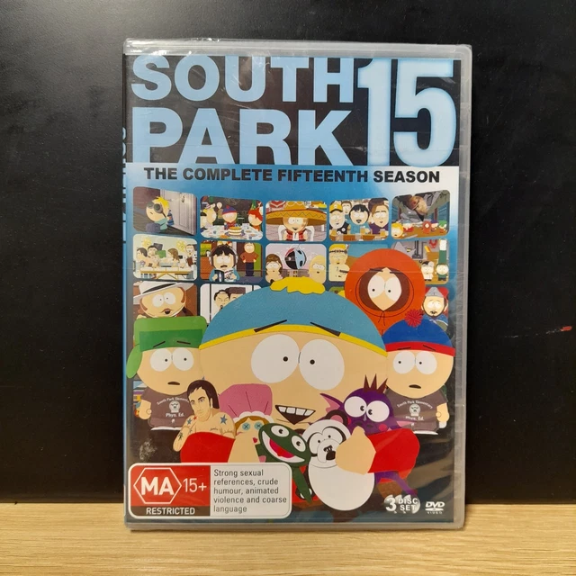 SOUTH PARK : Season 15 (DVD, 2010) PAL Region 4 New Sealed $29.99 ...