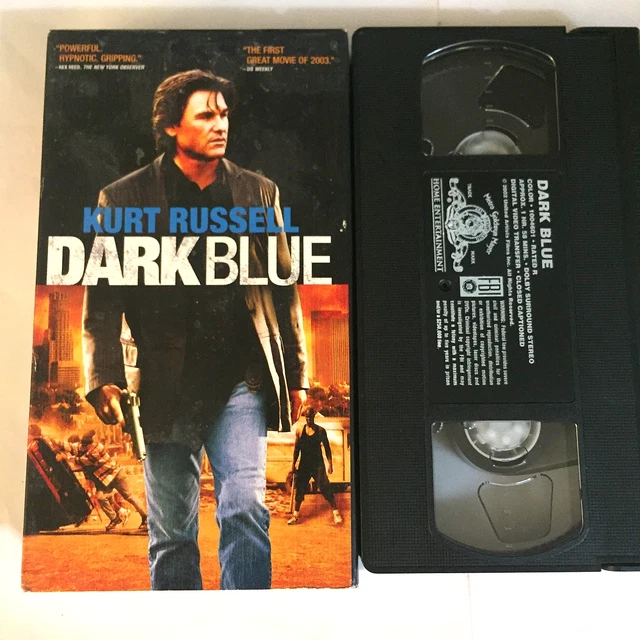 DARK BLUE KURT Russell VHS Tape - Ships Free with Tracking £7.97 ...