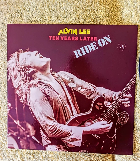 ALVIN LEE & Ten Years Later -Ride On Vinyl LP -1979 RSO Records Album ...