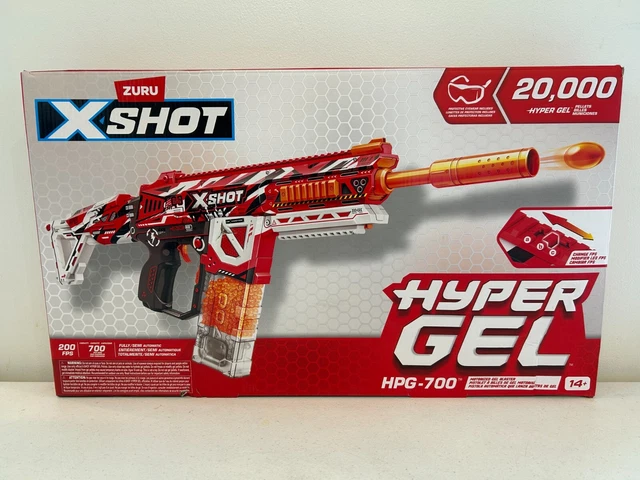 ZURU X-SHOT HYPER Gel HPG-700 Full / Semi Automatic Motorized Gel ...