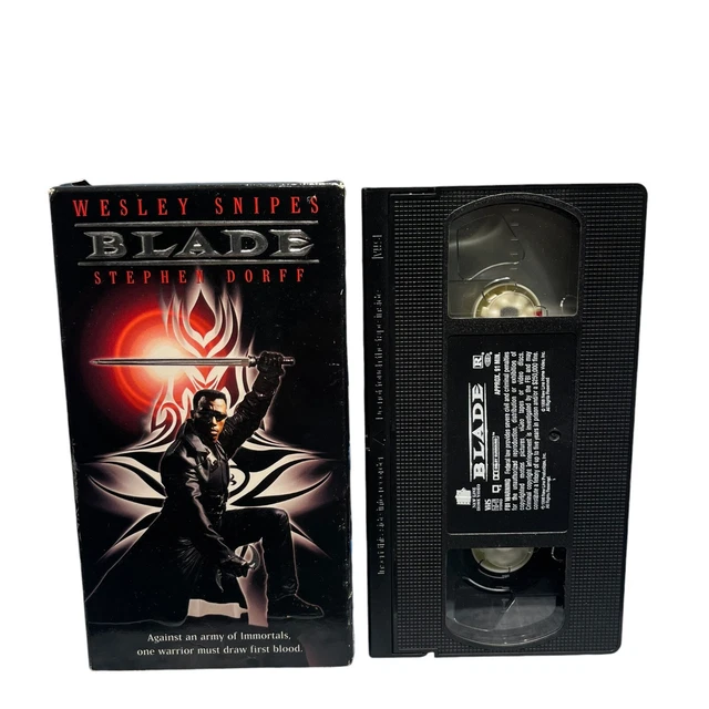 BLADE VHS 1998 Wesley Snipes V10 £8.58 - PicClick UK