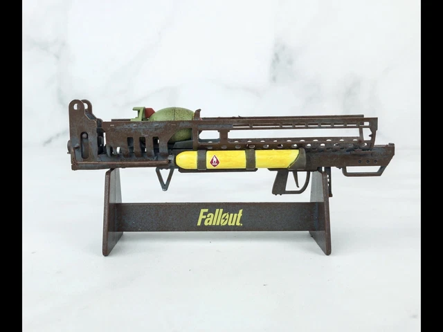 CAJA DE BOTÍN Fallout Fat Man réplica en miniatura arma mini nuclear ...