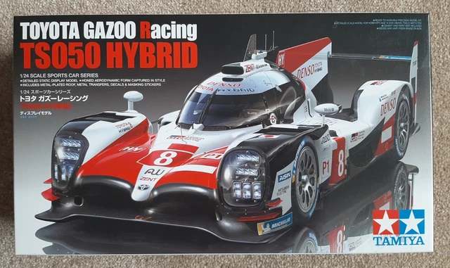 TAMIYA TOYOTA GAZOO RACING TS050 HYBRID 1/24th SCALE PLASTIC MODEL KIT ...