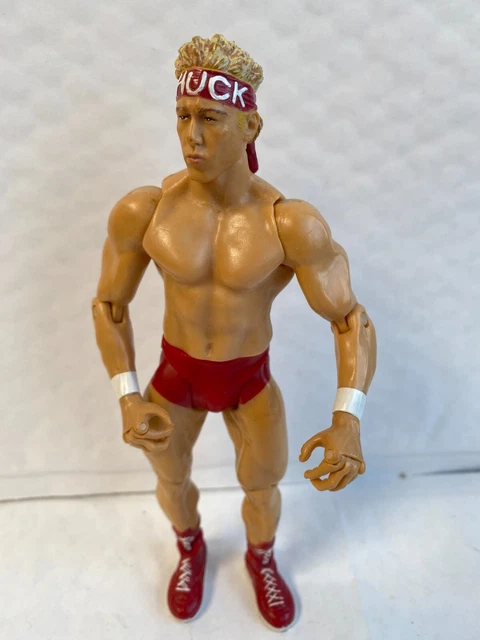 WWF WWE CHUCK Palumbo Jakks Wrestling Classic Action Figure R3 Tech ...