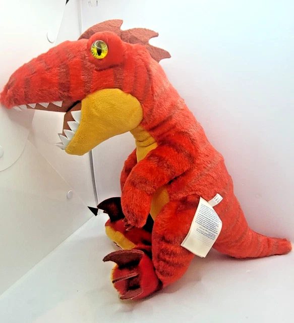 BUILD A BEAR T-Rex Dinosaur 16"Plush Cuddly Soft Toy Velociraptor ...