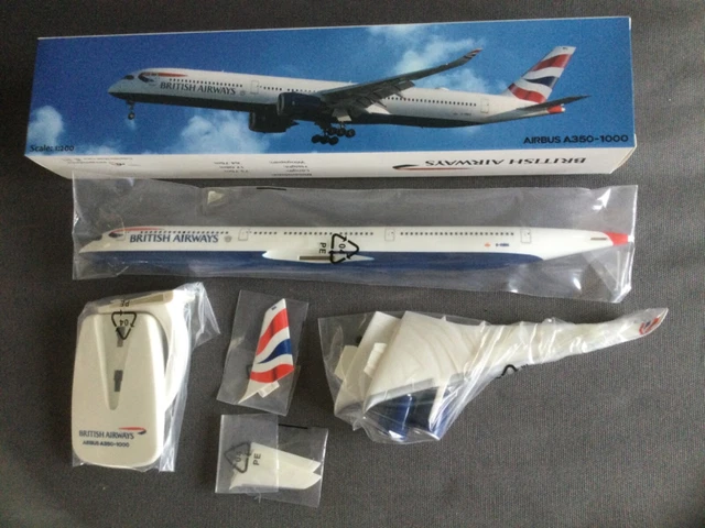 BRITISH AIRWAYS AIRBUS A350-1000 G-XWBG PPC Holland Push Fit Model 1: ...