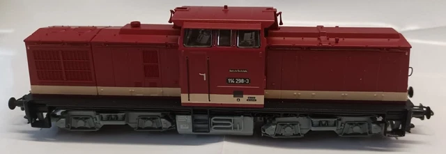 ROCO 70811 H0 Diesellok BR 114 298-3 DR OVP + NEU EUR 144,90 - PicClick DE