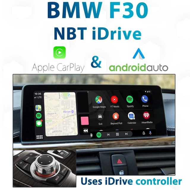 BMW F30 3 Series - iDrive NBT ID4 Apple CarPlay & Android Auto ...