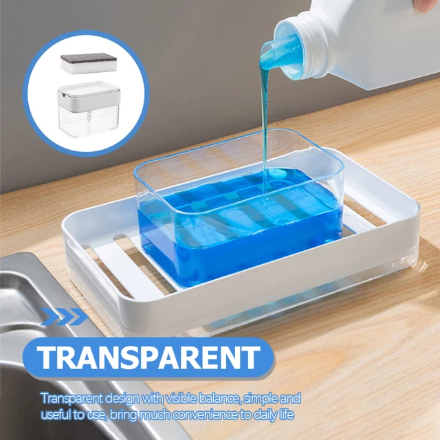 SOAP DISPENSER FOR Kitchen Dishwashing Liquid Dispencer Shower Presser ...