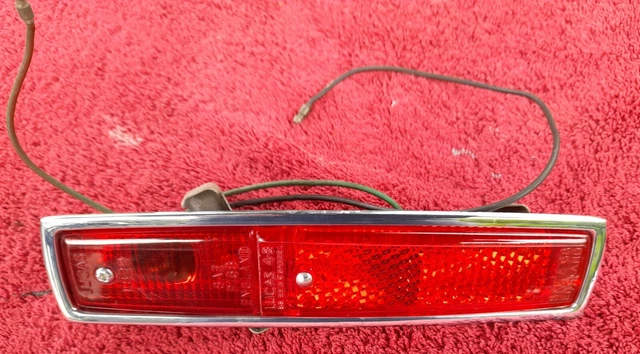 TRIUMPH STAG REAR Cruise Lamp Rechromed And Looks Fantastic £145.00 ...