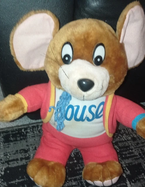 VINTAGE RARE TOM and jerry Grove Mouse Soft Toy With Red clothing ...