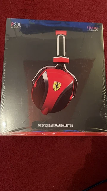 NEW LIMITED EDITION FERRARI SCUDERIA PIT Style Headphones Formula 1 By ...