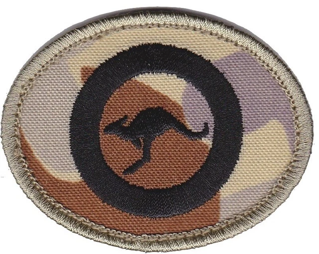 ROYAL AUSTRALIAN AIR Force RAAF Roundel DPDU biscuit X1 patch, FREE ...