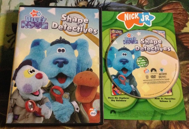 BLUE'S CLUES - Blue's Room - Shape Detectives - DVD - VERY GOOD $19.00 ...